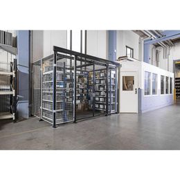 Axelent Trennwand-System X-STORE 2.0, Wandelement, H&ouml;he 1100 mm, Breite 250 mm