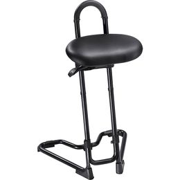 meychair Universal-Stehhilfe, H&ouml;henverstellbereich 610 - 860 mm, Kunstleder schwarz