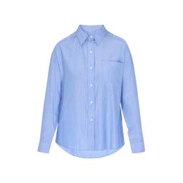 SANIKA Women Shirt in Blue Stripes | Gr.: XL