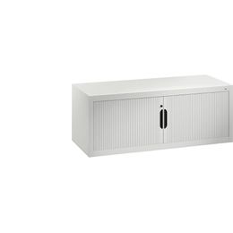 C+P Rollladen-Aufsatzschrank, HxBxT 450 x 1200 x 420 mm, verkehrsweiß