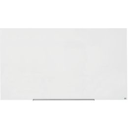 NOBO Glas-Whiteboard WIDESCREEN, rahmenlos, 85'' - BxH 1883 x 1059 mm, wei&szlig;