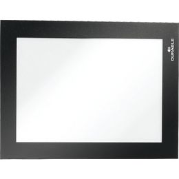 Durable DURAFRAME® Info-Rahmen MAGNETIC, magnetisch, für DIN A6, schwarz, VE 10 Stk