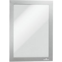 Durable DURAFRAME® Info-Rahmen MAGNETIC, magnetisch, für DIN A5, silber, VE 10 Stk