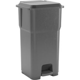 rothopro Treteimer HERA, Volumen 60 l, BxHxT 390 x 690 x 390 mm, schwarz