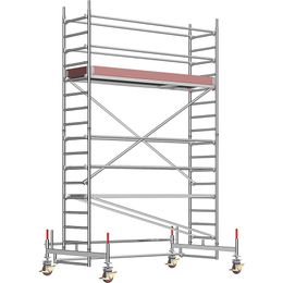 Layher Universal-Fahrger&uuml;st, Standard-Ausf&uuml;hrung, Ger&uuml;sth&ouml;he 4,58 m
