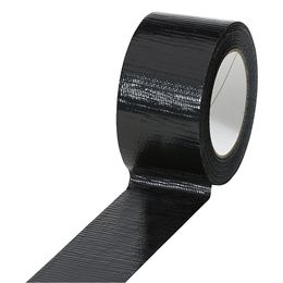 ratioform Gewebeband, in verschiedenen Farben, VE 18 Rollen, schwarz, Bandbreite 50 mm