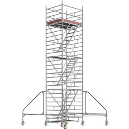 Layher Universal-Fahrger&uuml;st, mit Standleiter, Plattform 1,80 x 1,50 m, Ger&uuml;sth&ouml;he 7,43 m, ab 2 Stk