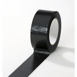 ratioform Gewebeband, in verschiedenen Farben, VE 24 Rollen, schwarz, Bandbreite 38 mm