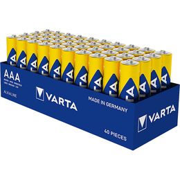 Varta LONGLIFE Power Batterie, Baugröße AAA, VE 40 Stk