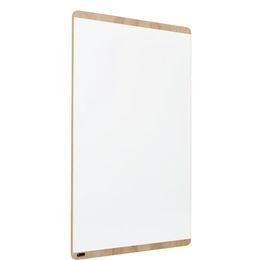 Whiteboard NATURAL, Rahmen in Holzoptik, Tafel weiß, BxH 1000 x 1500 mm kaiserkraft