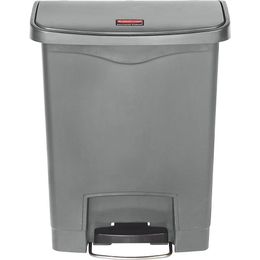 Rubbermaid Treteimer SLIM JIM , aus Polyethylen, 30 l, grau