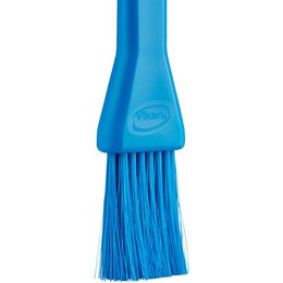 vikan Lebensmittelpinsel, weich, Pinselbreite 30 mm, VE 10 Stk, blau