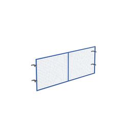 eurokraft pro Gitterrückwand, blau, Höhe 1000 mm, für Trägerlänge 2700 mm