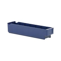 Regalkasten aus Polypropylen, blau, LxBxH 400 x 94 x 80 mm, VE 40 Stk kaiserkraft