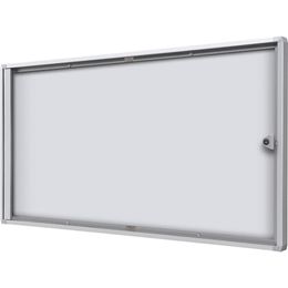 eurokraft basic Schaukasten für innen, Metallrückwand, 3 DIN A4-Blätter, HxB 350 x 711 mm, ab 5 Stk