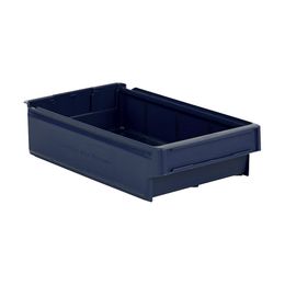 Regalkasten aus Polypropylen, blau, LxBxH 400 x 230 x 100 mm, VE 12 Stk kaiserkraft