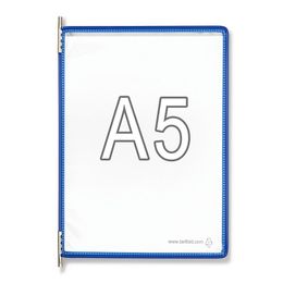 Tarifold Klarsichttafel, VE 10 Stk, f&uuml;r DIN A5, blau