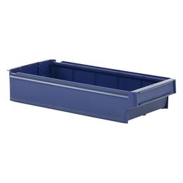 Regalkasten aus Polypropylen, blau, LxBxH 500 x 230 x 100 mm, VE 9 Stk kaiserkraft