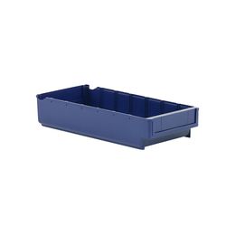 Regalkasten aus Polypropylen, blau, LxBxH 400 x 188 x 80 mm, VE 20 Stk kaiserkraft