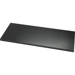 Bisley Fachboden mit Lateralhängevorrichtung, für BxT 600 x 400 mm, schwarz