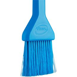 vikan Lebensmittelpinsel, weich, Pinselbreite 50 mm, VE 10 Stk, blau