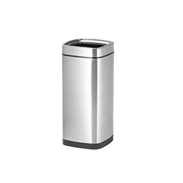 EKO Papierkorb mit Innenbeh&auml;lter, Volumen 35 l, Edelstahl