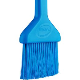 vikan Lebensmittelpinsel, weich, Pinselbreite 70 mm, VE 10 Stk, blau