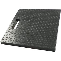 Unterleg-Schutzplatte, Gummi, schwarz, LxBxH 400 x 400 x 30 mm kaiserkraft