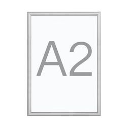 B1-Klapprahmen, Aluminiumprofil, VE 2 Stk, f&uuml;r DIN A2 kaiserkraft