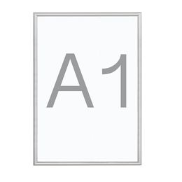 B1-Klapprahmen, Aluminiumprofil, VE 2 Stk, f&uuml;r DIN A1 kaiserkraft