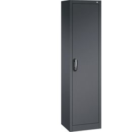 C+P ACURADO Universalschrank, BxT 500 x 400 mm, schwarzgrau / schwarzgrau