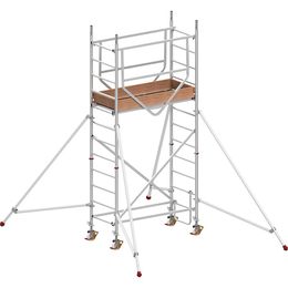 Hymer Fahrger&uuml;st ADVANCED SAFE-T 7070, geschwei&szlig;t, Plattform 1,58 x 0,61 m, Modul 1+Kit+Auslegersatz