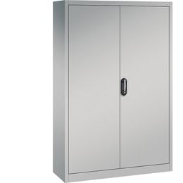 C+P ACURADO Universalschrank, BxT 1200 x 400 mm, weißaluminium / weißaluminium