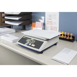Kern Tischwaage, Einsteigermodell, W&auml;gebereich bis 15 kg, Ablesbarkeit 5 g, W&auml;geplatte 252 x 228 mm