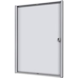 eurokraft basic Schaukasten für innen, Metallrückwand, 4 DIN A4-Blätter, HxB 655 x 491 mm, ab 5 Stk