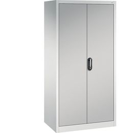 C+P ACURADO Universalschrank, BxT 930 x 600 mm, lichtgrau / weißalu