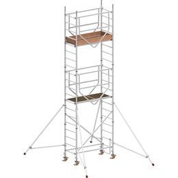 Hymer Fahrger&uuml;st ADVANCED SAFE-T 7070, geschwei&szlig;t, Plattform 1,58 x 0,61 m, Modul 1+2+Kit