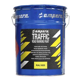 Ampere Stra&szlig;enmarkierungsfarbe, 5 kg Eimer, gelb
