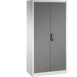C+P ACURADO Universalschrank, BxT 930 x 500 mm, lichtgrau / vulkangrau