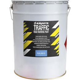 Ampere Stra&szlig;enmarkierungsfarbe, 25 kg Eimer, blau