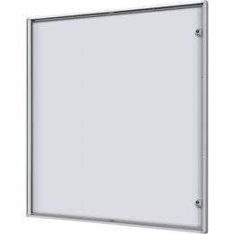 eurokraft basic Schaukasten für innen, Metallrückwand, 12 DIN A4-Blätter, HxB 963 x 931 mm, ab 5 Stk