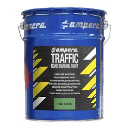 Ampere Stra&szlig;enmarkierungsfarbe, 5 kg Eimer, gr&uuml;n