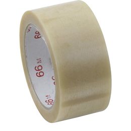 ratioform PVC-Packband, Standard, VE 36 Rollen, transparent, Bandbreite 50 mm