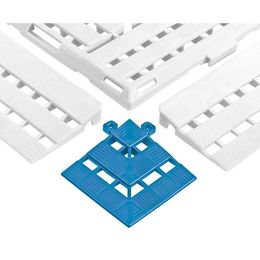 Coba Eckelement, LxB 112 x 112 mm, VE 4 Stück, blau