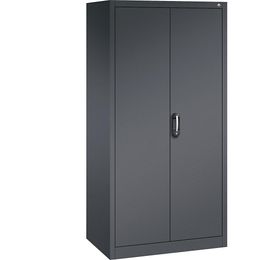 C+P ACURADO Universalschrank, BxT 930 x 600 mm, schwarzgrau / schwarzgrau