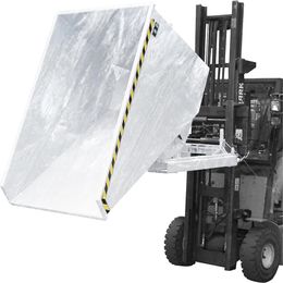 eurokraft pro Sp&auml;nebeh&auml;lter EXPO-E, Volumen 1,2 m&sup3;, feuerverzinkt