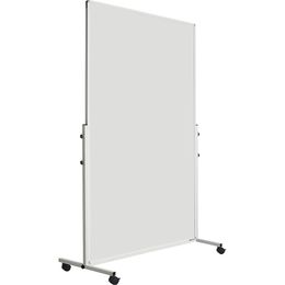 SMIT VISUAL Whiteboard, mobil, Stahlblech, lackiert, HxBxT 1900 x 1265 x 505 mm
