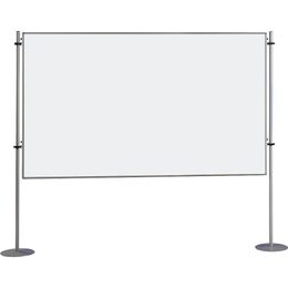 eurokraft basic Info-Wand, einteilig - Stahlblech, beschichtet, BxH 2000 x 1200 mm