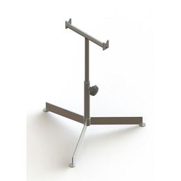 Gura Dreibein-St&uuml;tzbock, leicht, f&uuml;r Bahnbreite 300 mm, H&ouml;he bis Auflage 430 - 720 mm