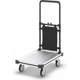 Alu-Plattformwagen SLIMLINE, komplett einklappbar, Tragf&auml;higkeit 150 kg kaiserkraft